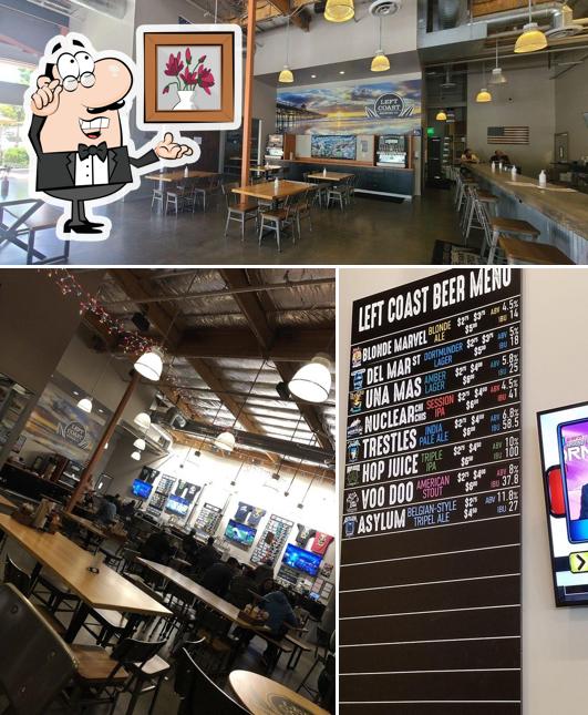 Left Coast Brewing Distillery Smokehouse - Irvine, Irvine - Restaurant ...