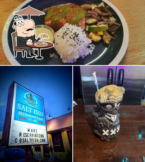 Salt Fish Restaurant and Tiki Bar, Carolina Beach - Restaurant menu ...