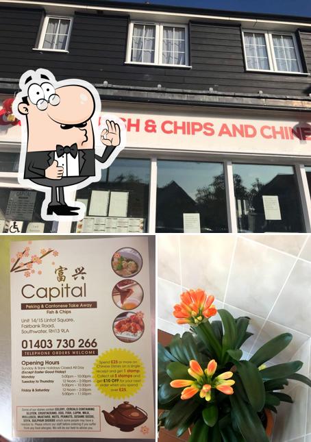 Capital Chinese Take Away and fish & chips, Horsham - Restaurant menu ...