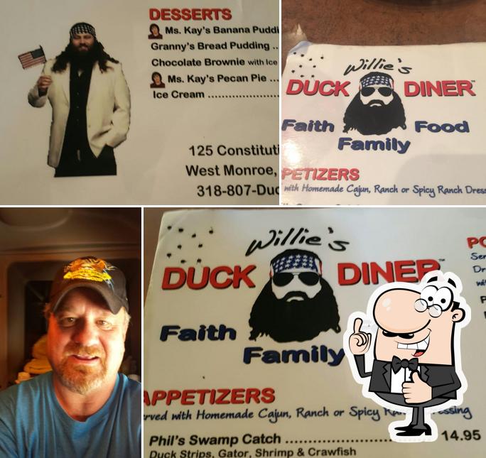 Willie's Duck Diner, West Monroe - Restaurant menu, prices and reviews