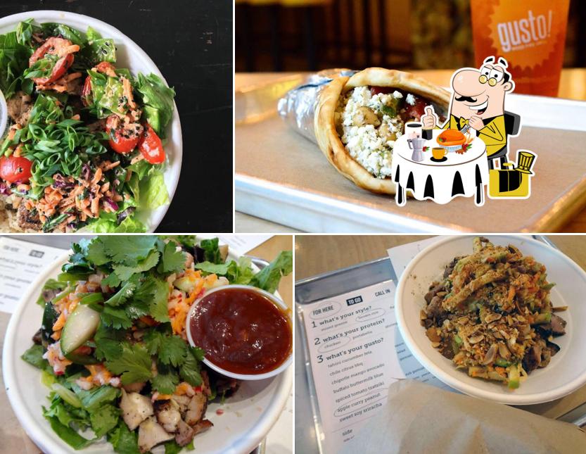 gusto! - healthy bowls & wraps, Atlanta - Restaurant menu, prices and ...