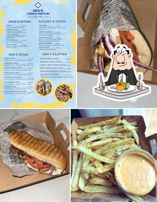 Opa's Gyros & Souvlaki, Rochester Hills - Restaurant menu, prices and ...