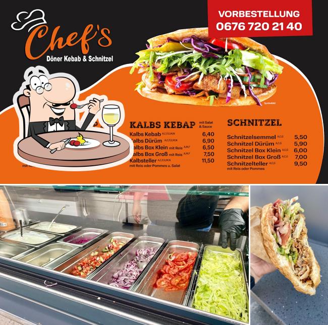 Chef's (Döner Kebab & Schnitzel ), Wiener Neudorf - Speisekarte, Preise ...