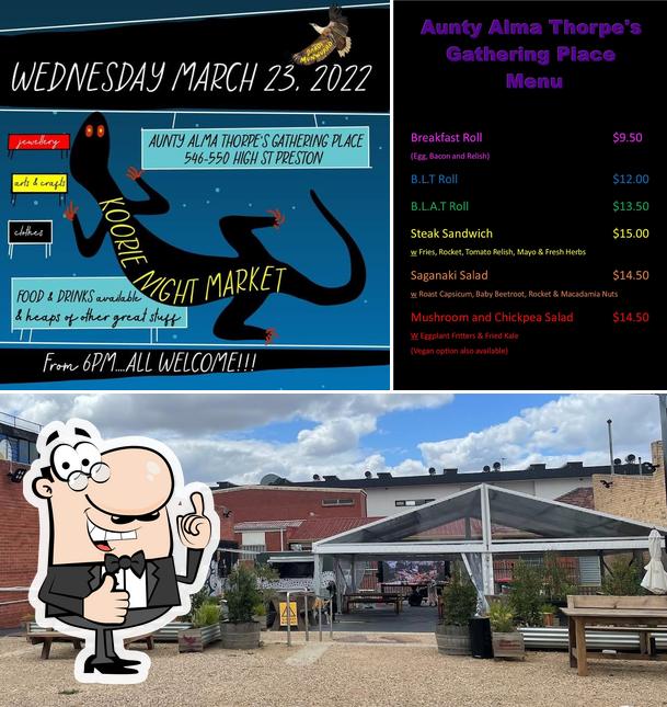 Aunty Alma Thorpe's Gathering Place, Preston - Restaurant menu, prices ...