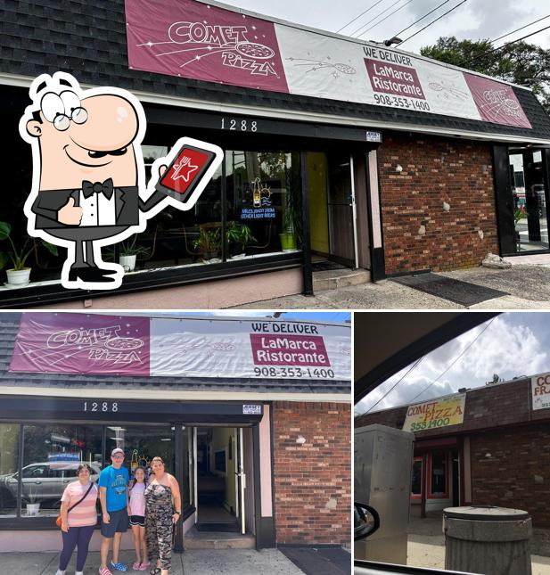 Comet Pizza, Hillside - Restaurant menu, prices and reviews