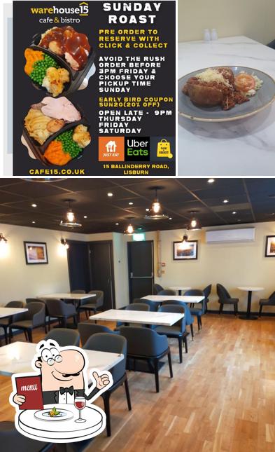 Warehouse 15 Cafe & Bistro, Lisburn - Restaurant menu, prices and reviews