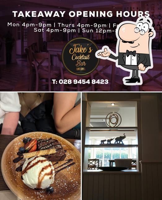 Jakes Cocktail Bar And Grill, Antrim - Restaurant menu, prices and reviews