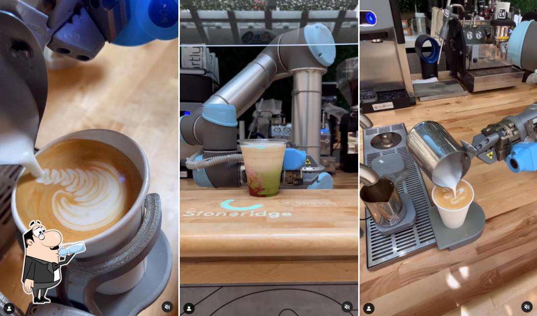 Artly Robot Coffee @ MUJI Hudson Yards, West New York - Restaurant menu ...