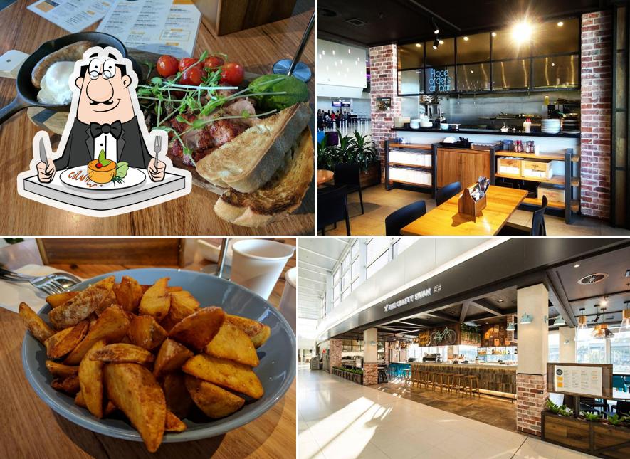 The Crafty Swan Kitchen & Bar, Perth Airport - Restaurant menu, prices ...