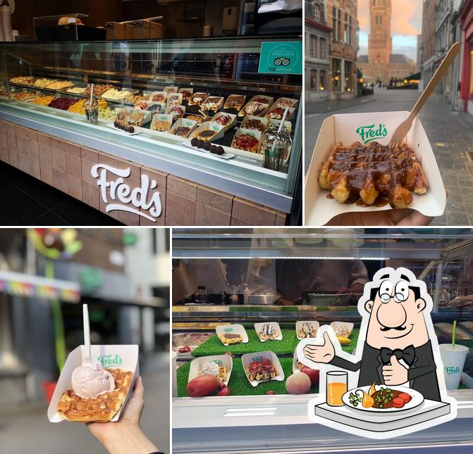 Fred's Belgian Waffles And Ice Cream, Bruges - Restaurant menu, prices ...
