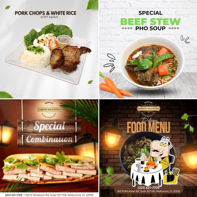 Pho Banh Mi Saigon Baguette & Boba Tea, Melbourne - Restaurant menu ...