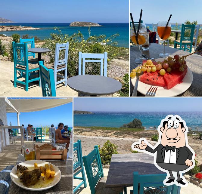 Karolina Beach Bar & Restaurant, Kipi Afiarti - Restaurant menu, prices ...