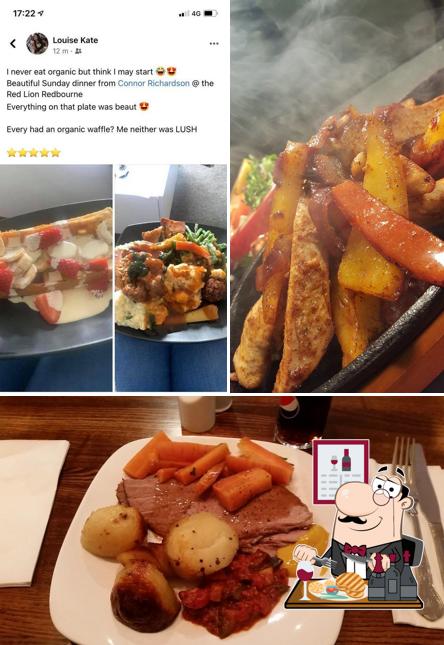 The Red Lion Coaching Inn, Redbourne - Restaurant menu, prices and reviews