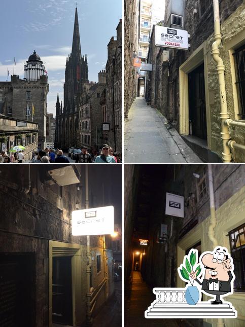 Secret Arcade Vodka Bar, Edinburgh - Restaurant menu, prices and reviews