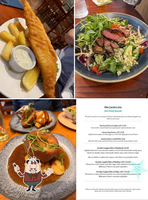 Carriers Inn, Frodsham - Restaurant menu, prices and reviews