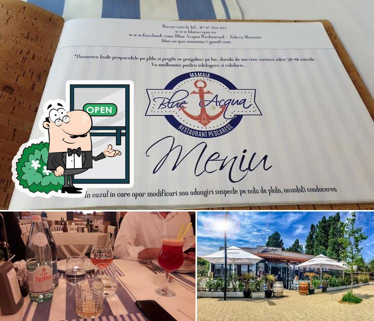 Blue Acqua Restaurant - Faleza Mamaia, Constanța - Restaurant menu ...