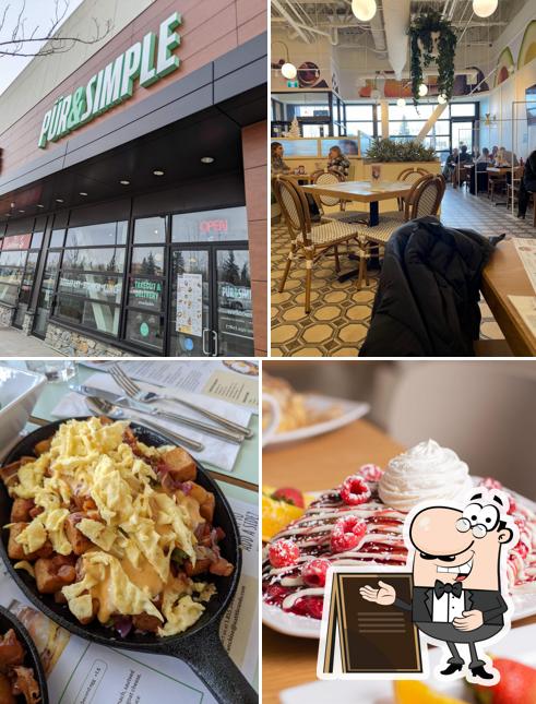Pür & Simple, Edmonton - Restaurant menu, prices and reviews