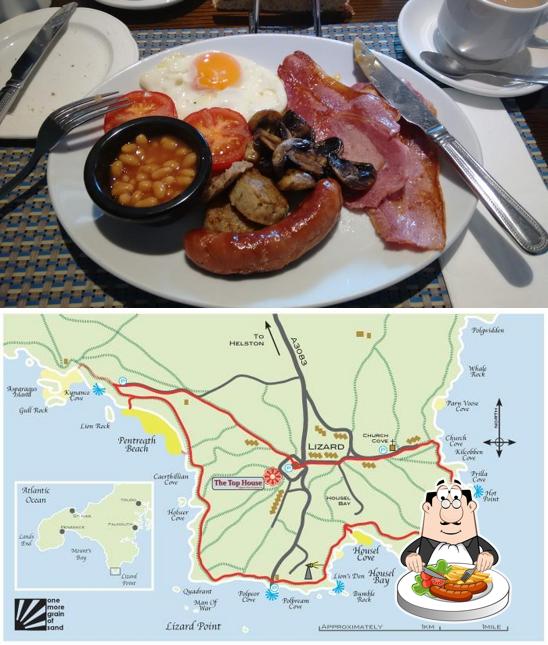 The Top House Inn, Lizard - Restaurant menu, prices and reviews