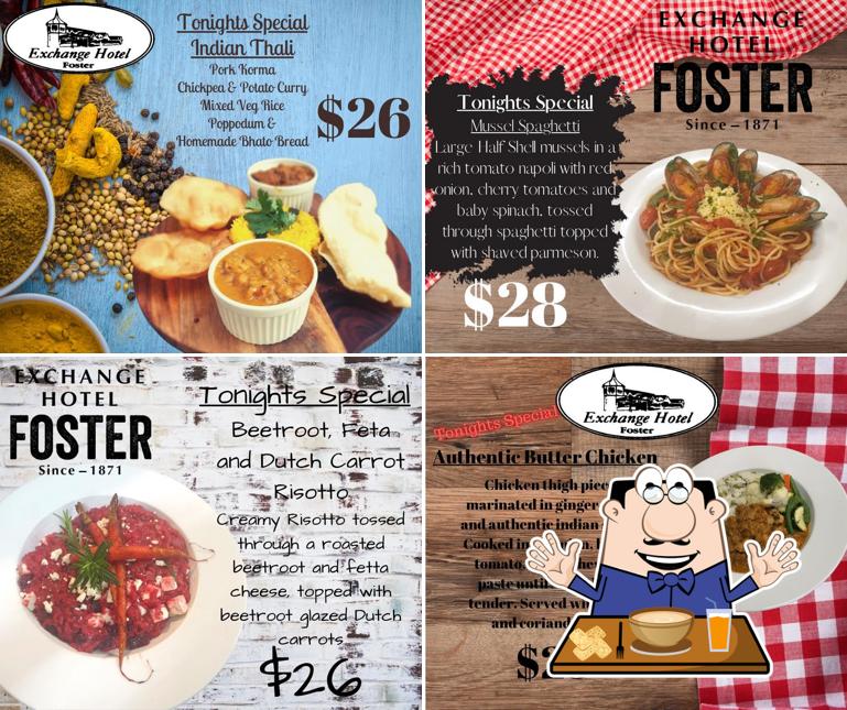 Foster Exchange Hotel, Foster - Restaurant menu, prices and reviews