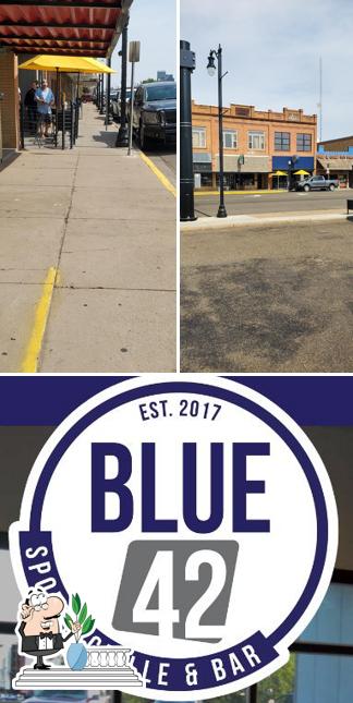 Blue 42 Sports Grille & Bar, Dickinson - Restaurant menu, prices and ...