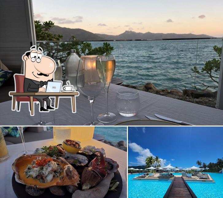Aqua Restaurant at Intercontinental Hayman Island, Hayman Island ...