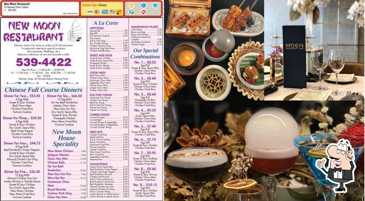 New Moon Restaurant, Sydney - Restaurant menu, prices and reviews