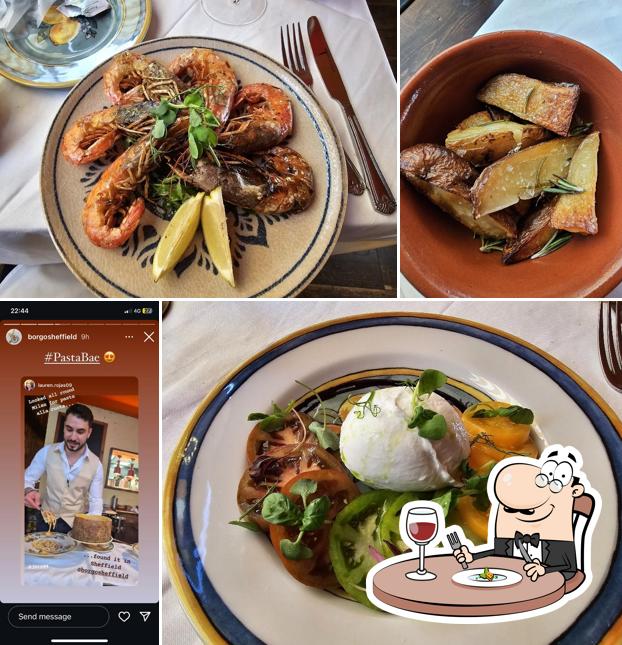 Borgo Antica Osteria, Sheffield - Restaurant menu, prices and reviews