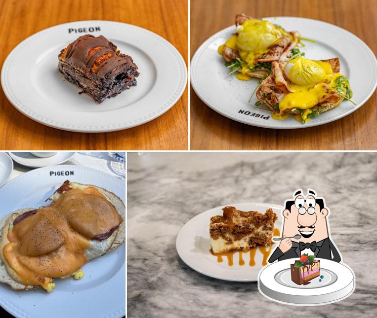 Pigeon Café & Bar, Montréal, McGill (métro de Montréal) - Menu du ...