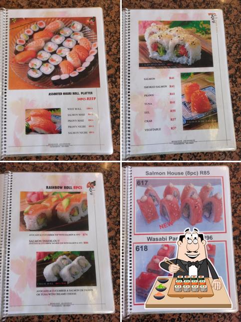 Huamin Chinese Take-Away & Sushi Bar, Potchefstroom - Restaurant menu ...