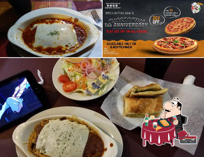 Bella Italy, Rockingham - Restaurant menu, prices and reviews