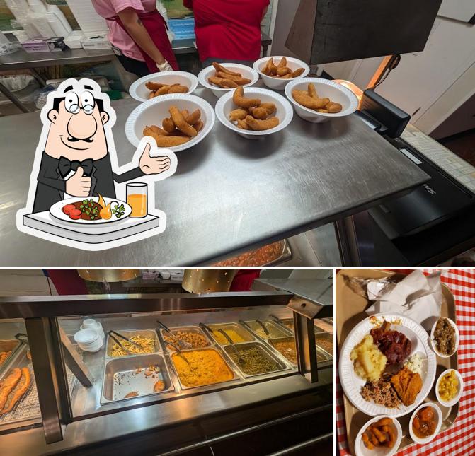 Ron's Barn Barbecue & Seafood, Coats - Restaurant menu, prices and reviews