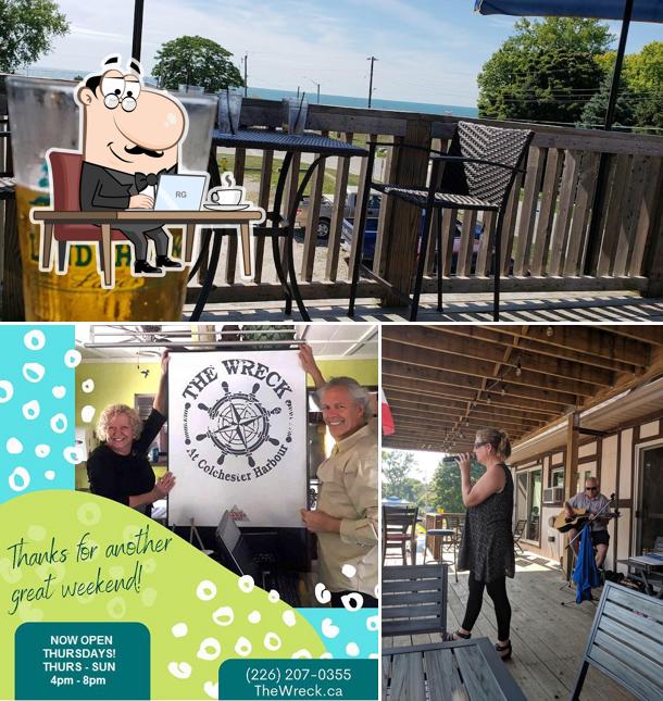 The Wreck at Colchester Harbour, Amherstburg - Restaurant menu, prices ...