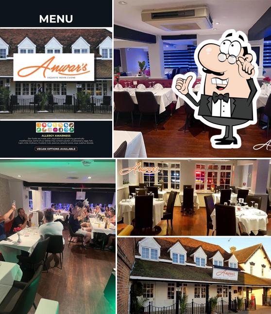 Anwar's Exquisite Indian Restaurant, Hatfield Heath - Restaurant menu ...