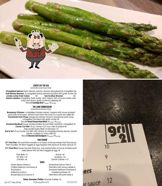 Grill 211, Paducah - Restaurant menu, prices and reviews