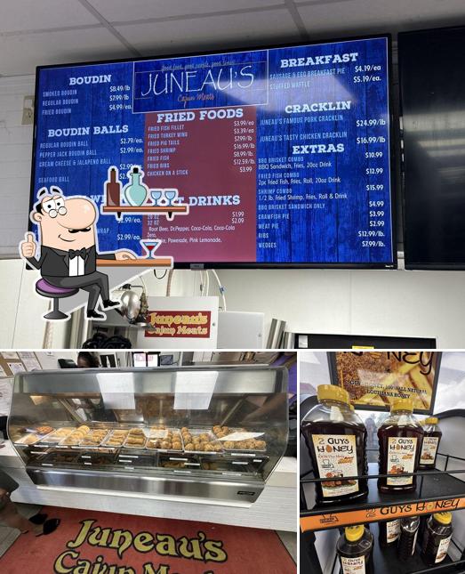 Juneau's Cajun Meats, Erwinville - Restaurant menu, prices and reviews