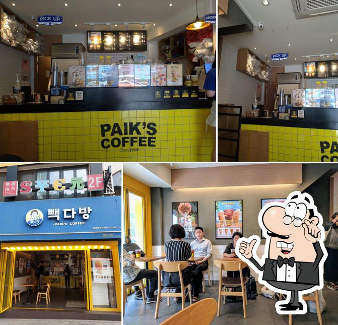 Paik's Coffee Myeongdong Jungang Ucheguk, Seoul - Restaurant menu ...