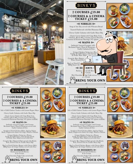 Binkys Belmont, Belfast - Restaurant menu, prices and reviews