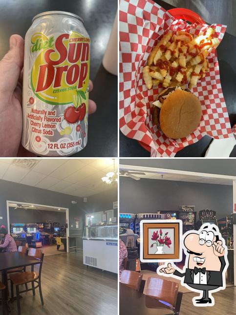 Huffman's Ice Cream, Arcade, and More, Mocksville - Restaurant menu ...