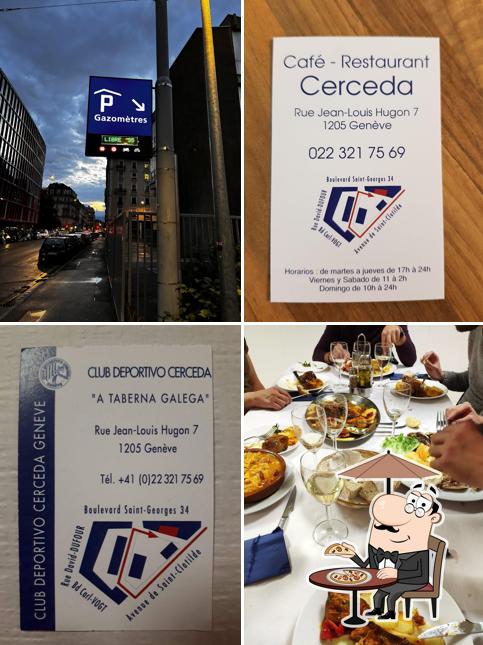 Cerceda, Geneva - Restaurant menu, prices and reviews