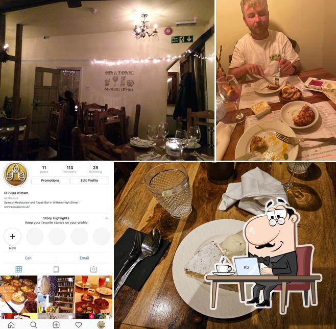 El Pulpo, Witham - Restaurant menu, prices and reviews