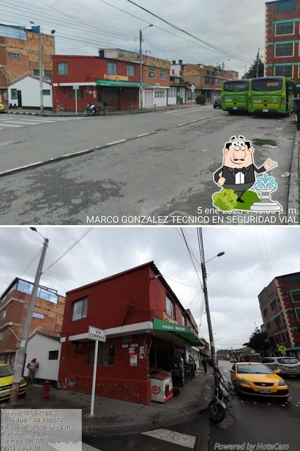 Panadería Todo Rico, Bogotá - Restaurant menu, prices and reviews