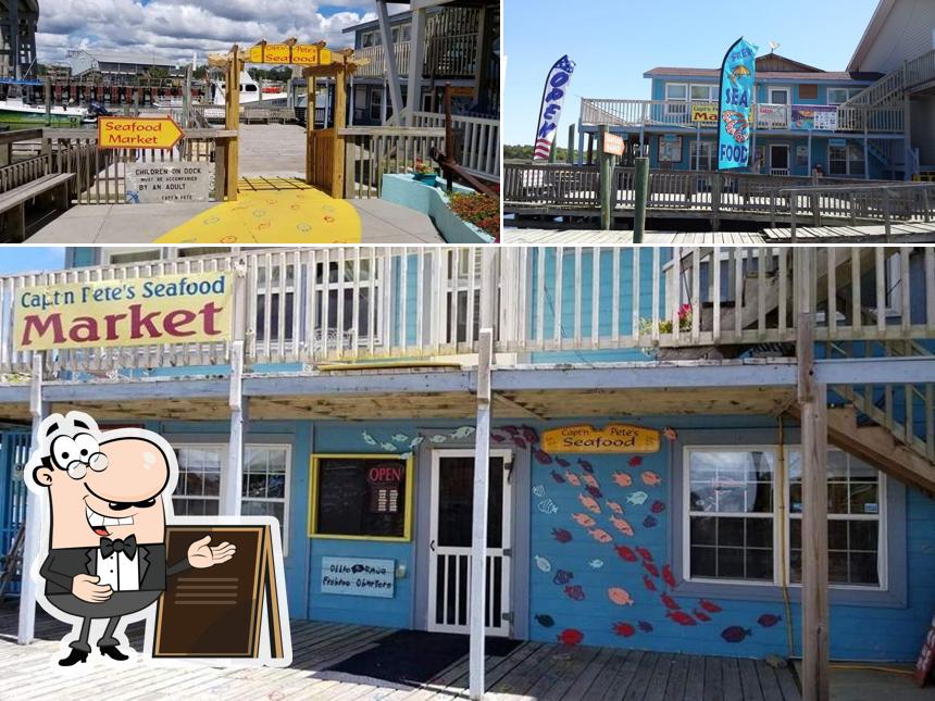 Capt'n Pete's Seafood Market, Holden Beach - Restaurant menu, prices ...