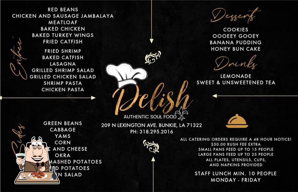 Delish, Alexandria - Restaurant menu, prices and reviews