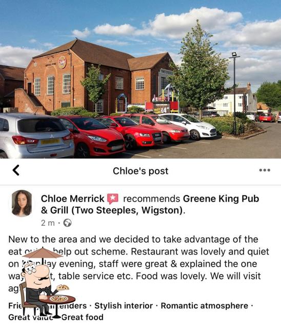 Two Steeples, Wigston - Restaurant menu, prices and reviews