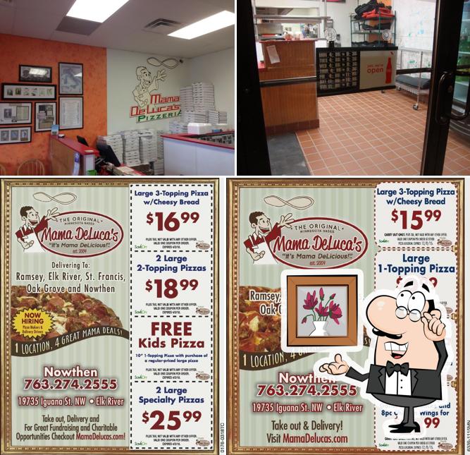 Mama DeLuca's Pizzeria, Nowthen - Restaurant menu, prices and reviews