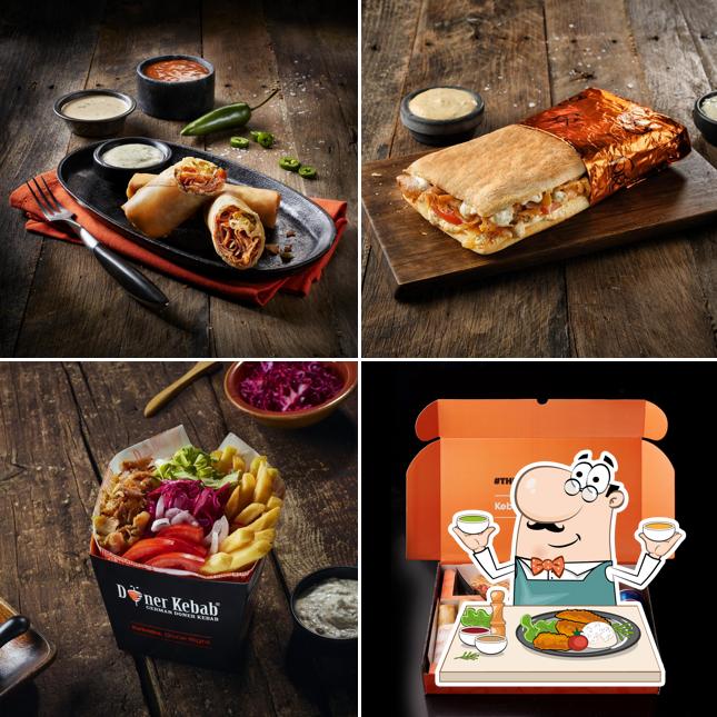 German Doner Kebab (GDK), Glasgow, Kelvinhall subway - Restaurant menu ...