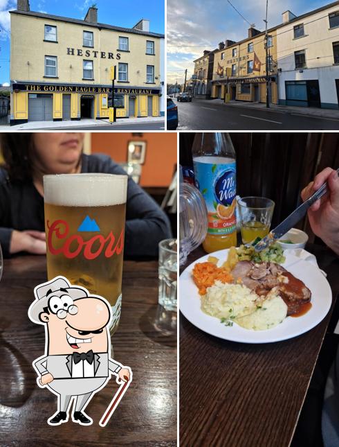 Hester's Golden Eagle Bar and Restaurant, Castlerea - Restaurant menu ...