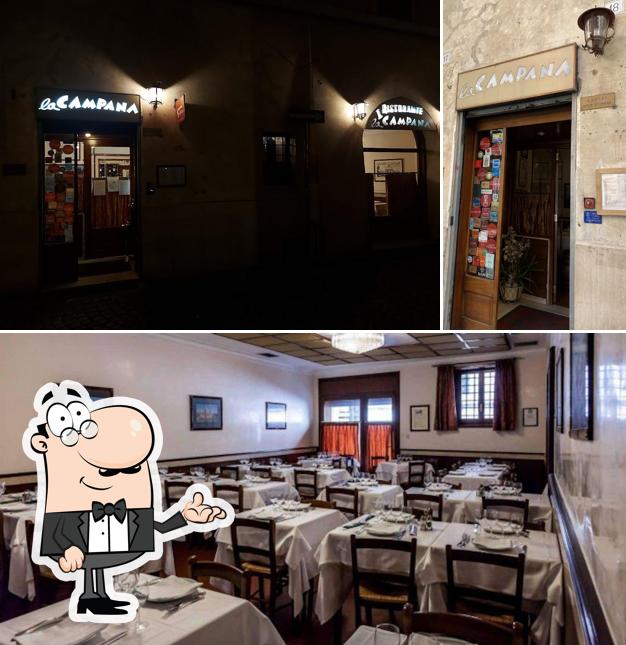 La Campana, Roma - Menu del ristorante, prezzi e recensioni