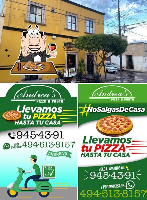 Andrea's PIZZA Y PASTA, Jerez de García Salinas - Menú del restaurante ...