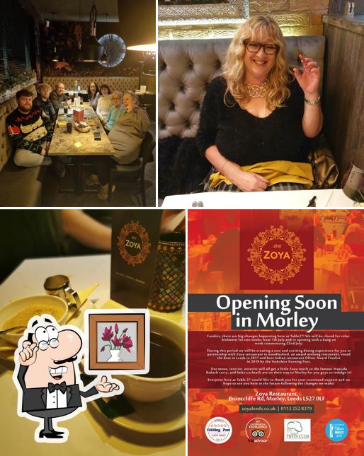 Zoya Morley, Leeds - Restaurant menu, prices and reviews
